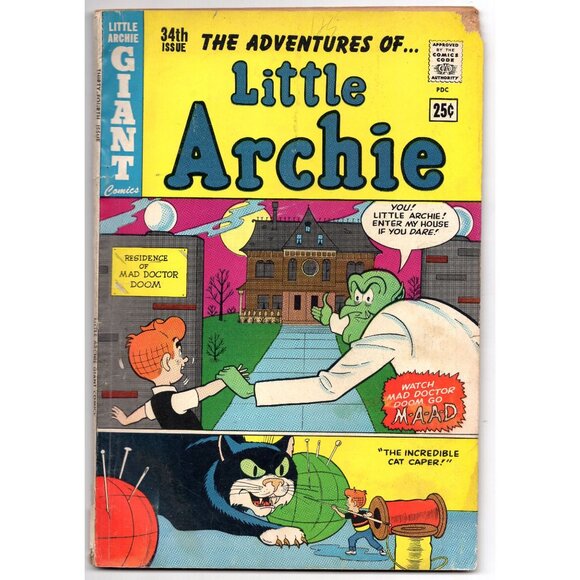 Archie Comics | Other | The Adventures Of Little Archie 34 Giant Comics ...